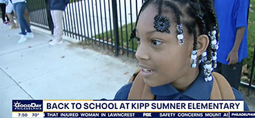 Students excited for first days of school at new elementary school in ...